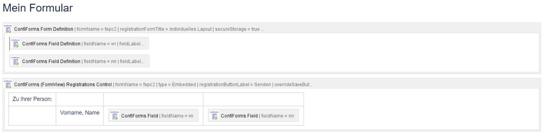 ConfiForms - Docs - BayernCollab