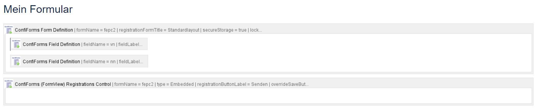 ConfiForms - Docs - BayernCollab